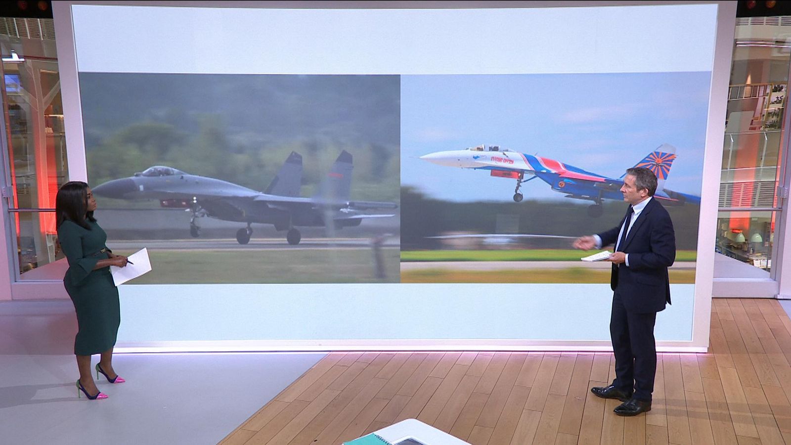 How strong is China's military? | News UK Video News | Sky News