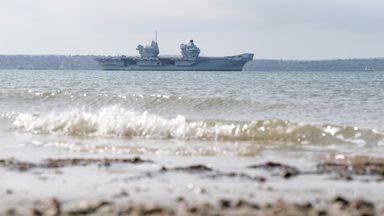 Broken down £3bn warship HMS Prince of Wales to return to base with one ...