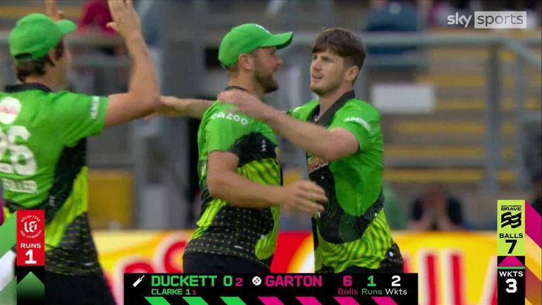 George Garton's dream start for Southern Brave | Video | Watch TV Show ...