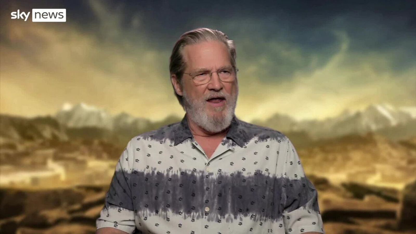 Jeff Bridges on his cancer diagnosis | Ents & Arts News | Sky News