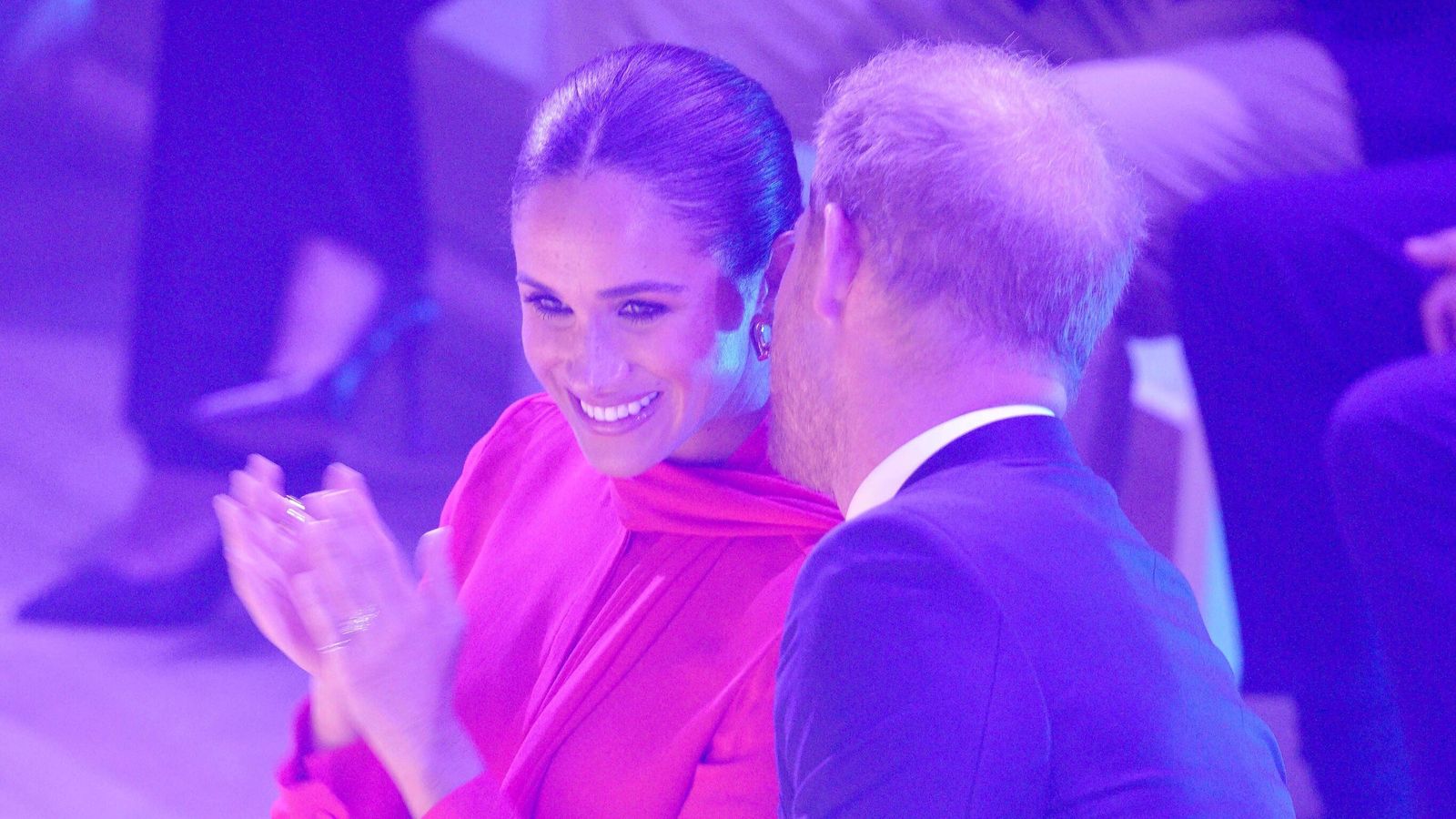 Meghan gives first UK speech since stepping back as senior royal ...