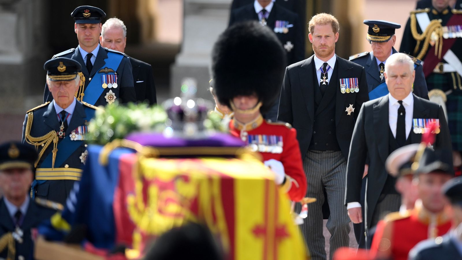 Prince William speaks on 'challenging' walk behind Queen's coffin ...