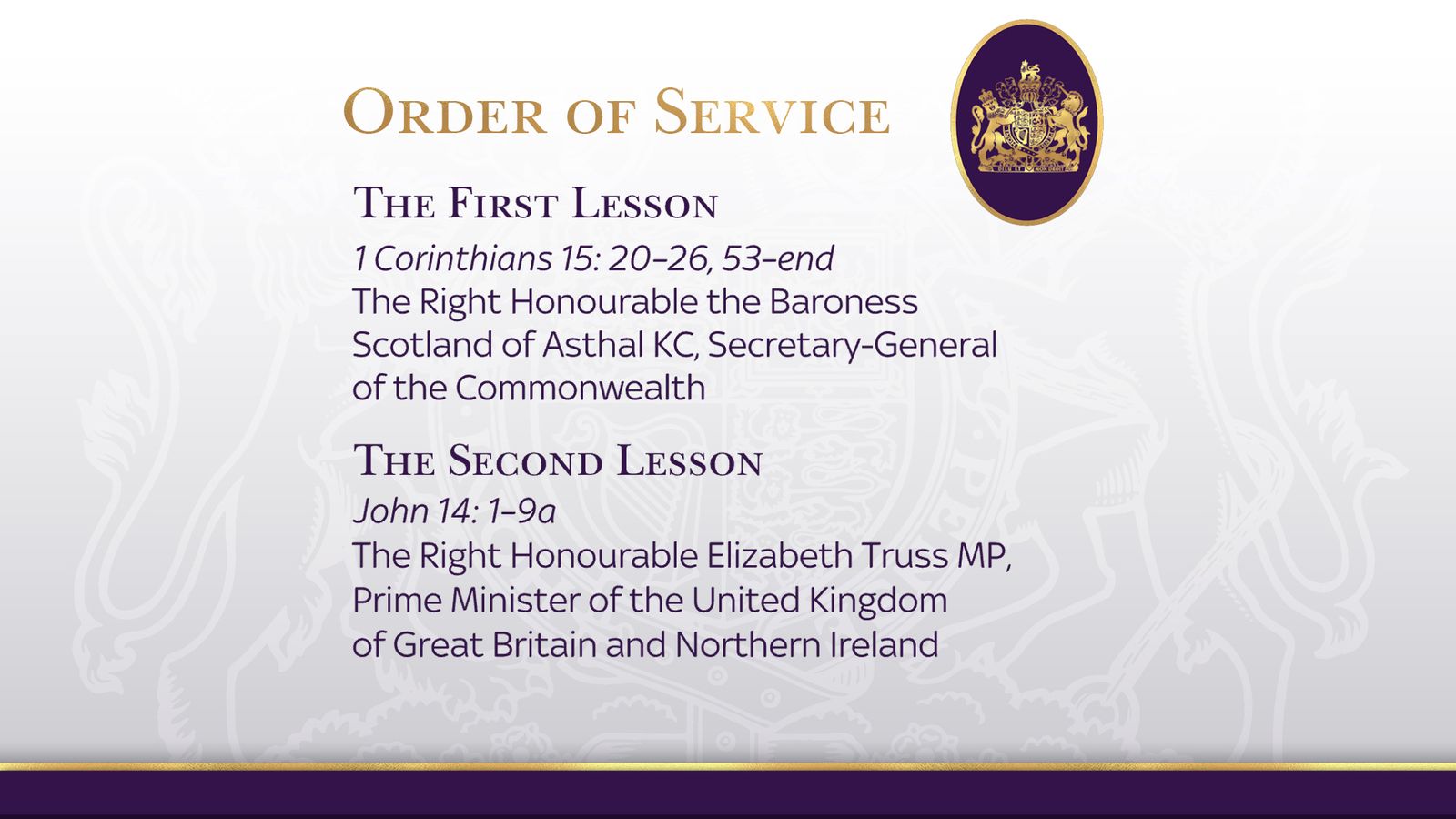 Full order of service for Queen's committal at Windsor Castle | UK News ...