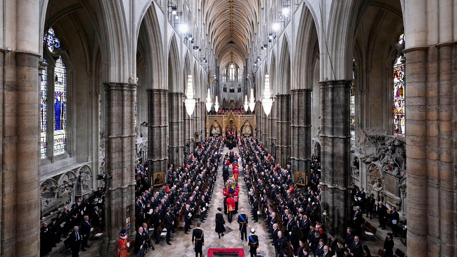 In pictures: Royals and foreign dignitaries together for Queen's ...