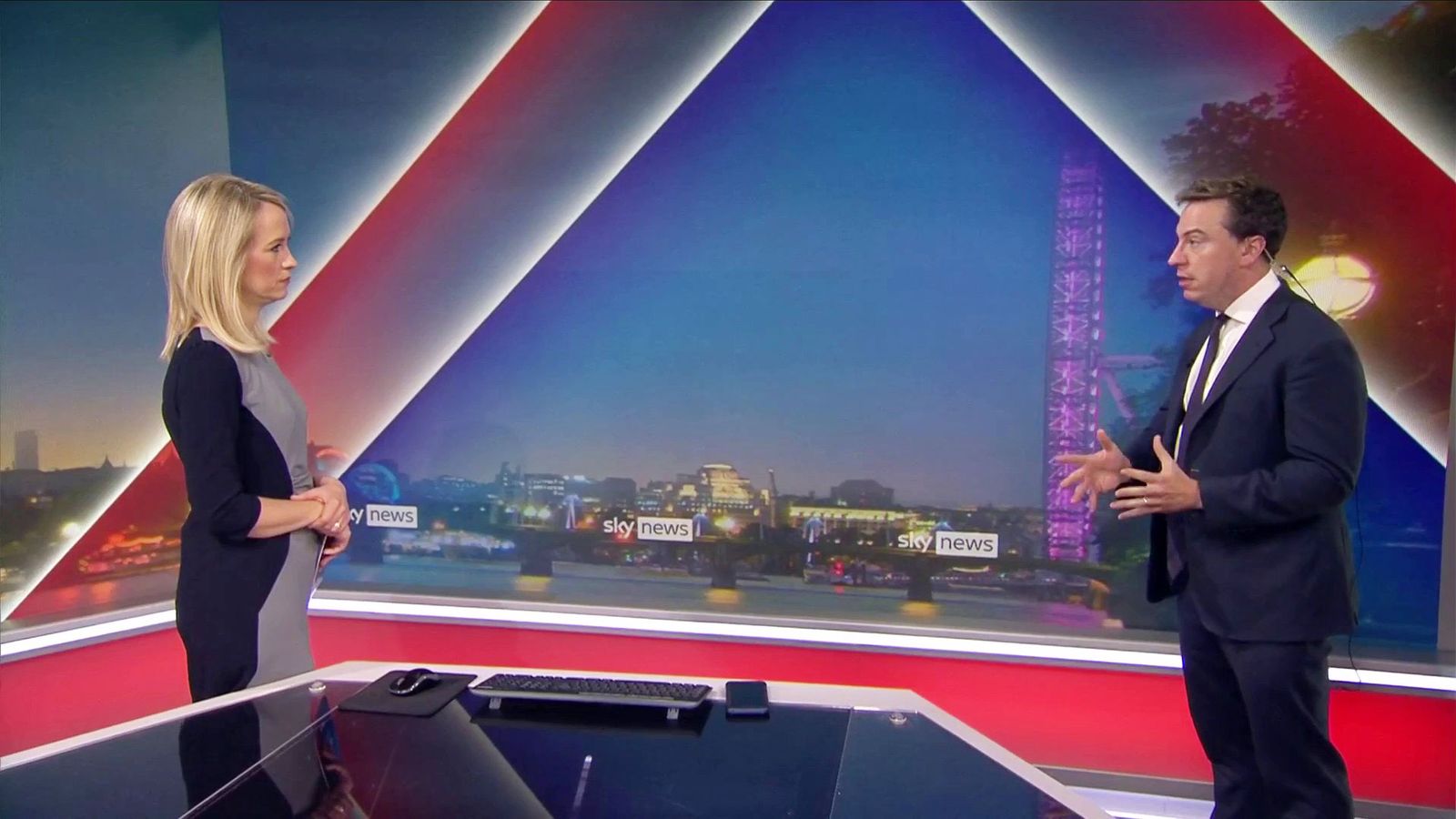 No 10: 'Markets chaos not due to tax cuts' | News UK Video News | Sky News