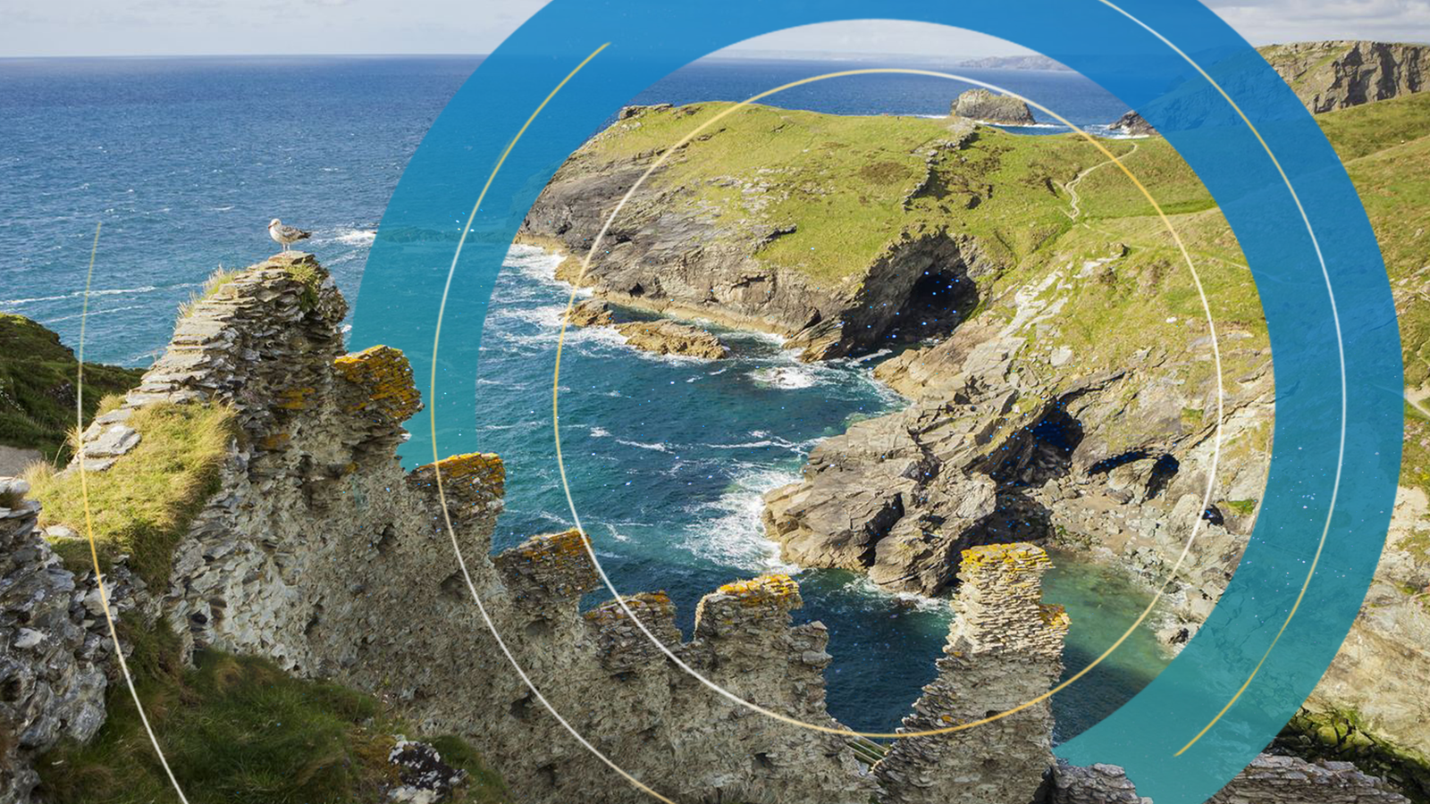 Cornish castle linked to King Arthur at risk of falling into the sea ...