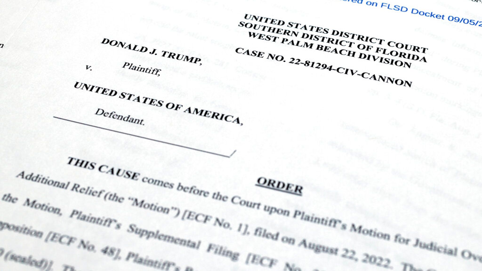 Donald Trump granted an independent expert to review FBI seized ...