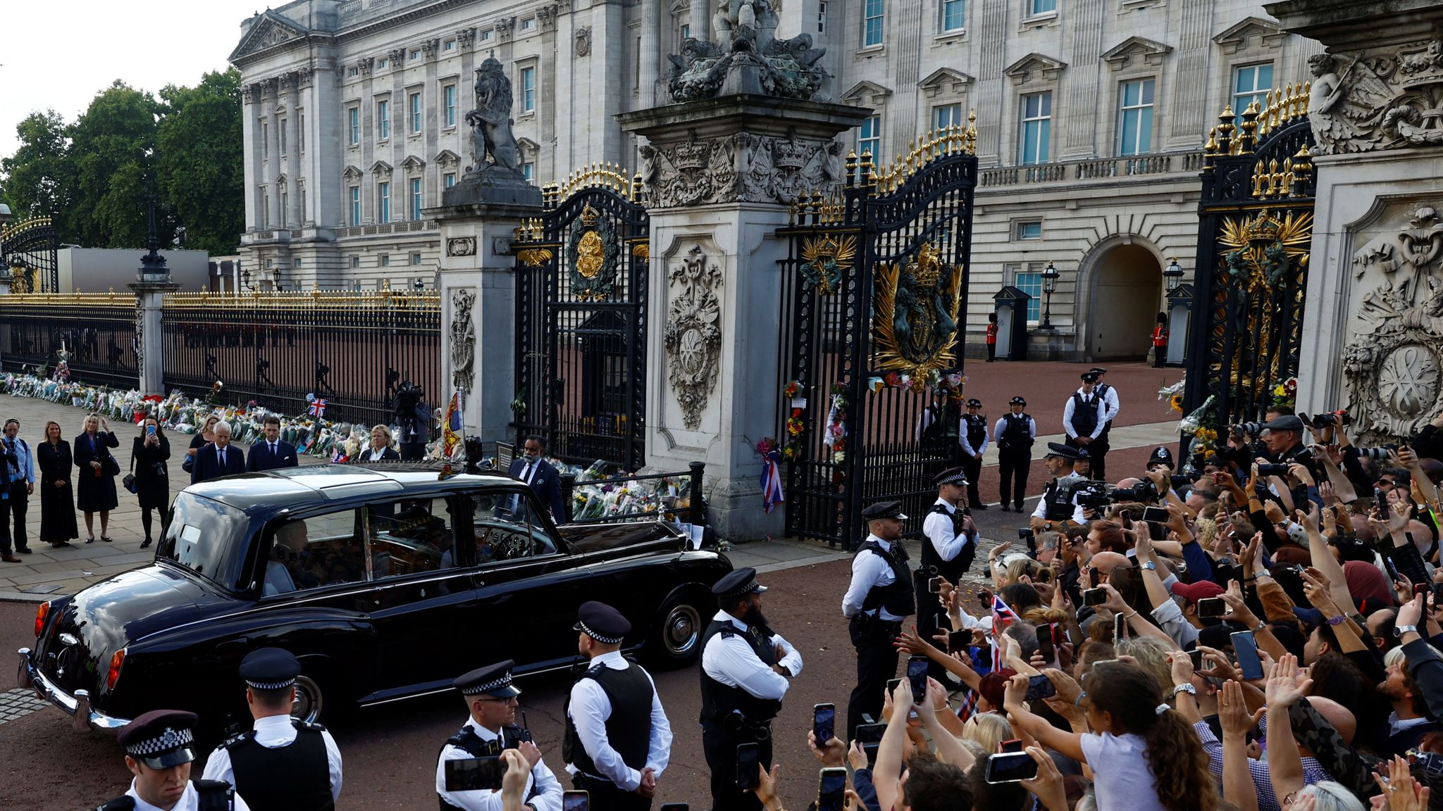 King Charles's first day as monarch in pictures following the death of ...