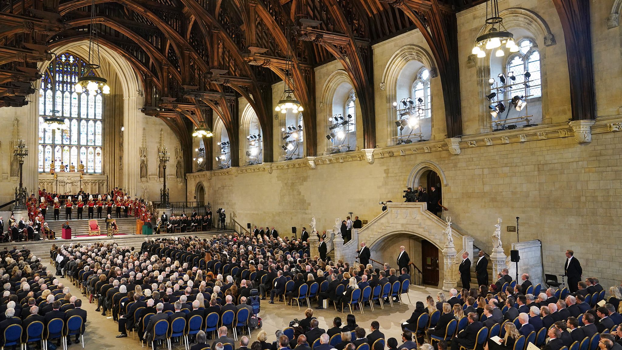 Scotland's final farewell before the Queen is flown to London to lie in ...