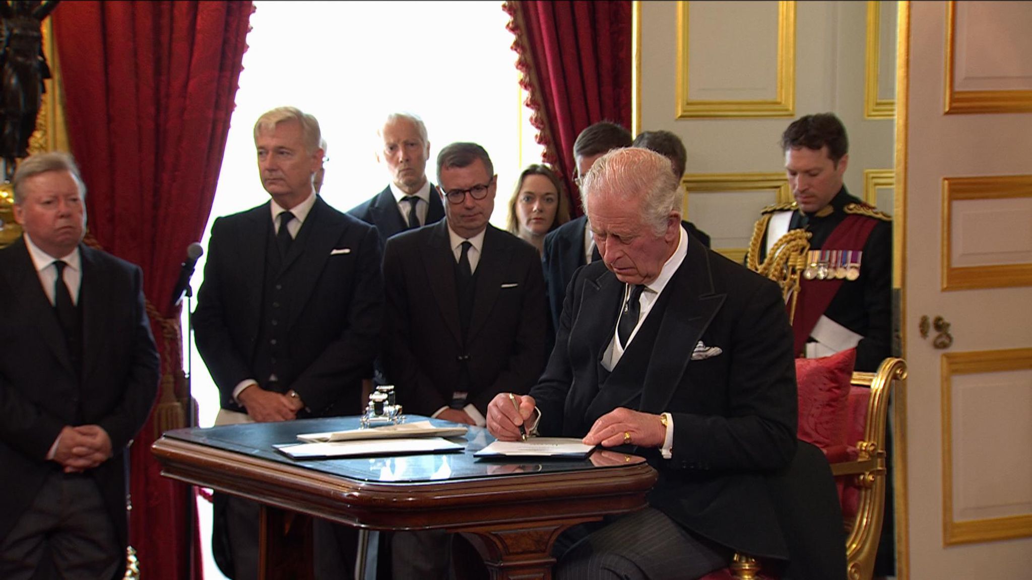 Seven historic moments as Charles III is proclaimed King | UK News ...