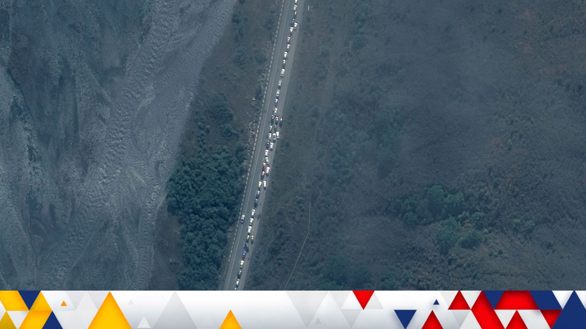 Ukraine war: Images show 10 miles of queues as Russians flee Vladimir ...