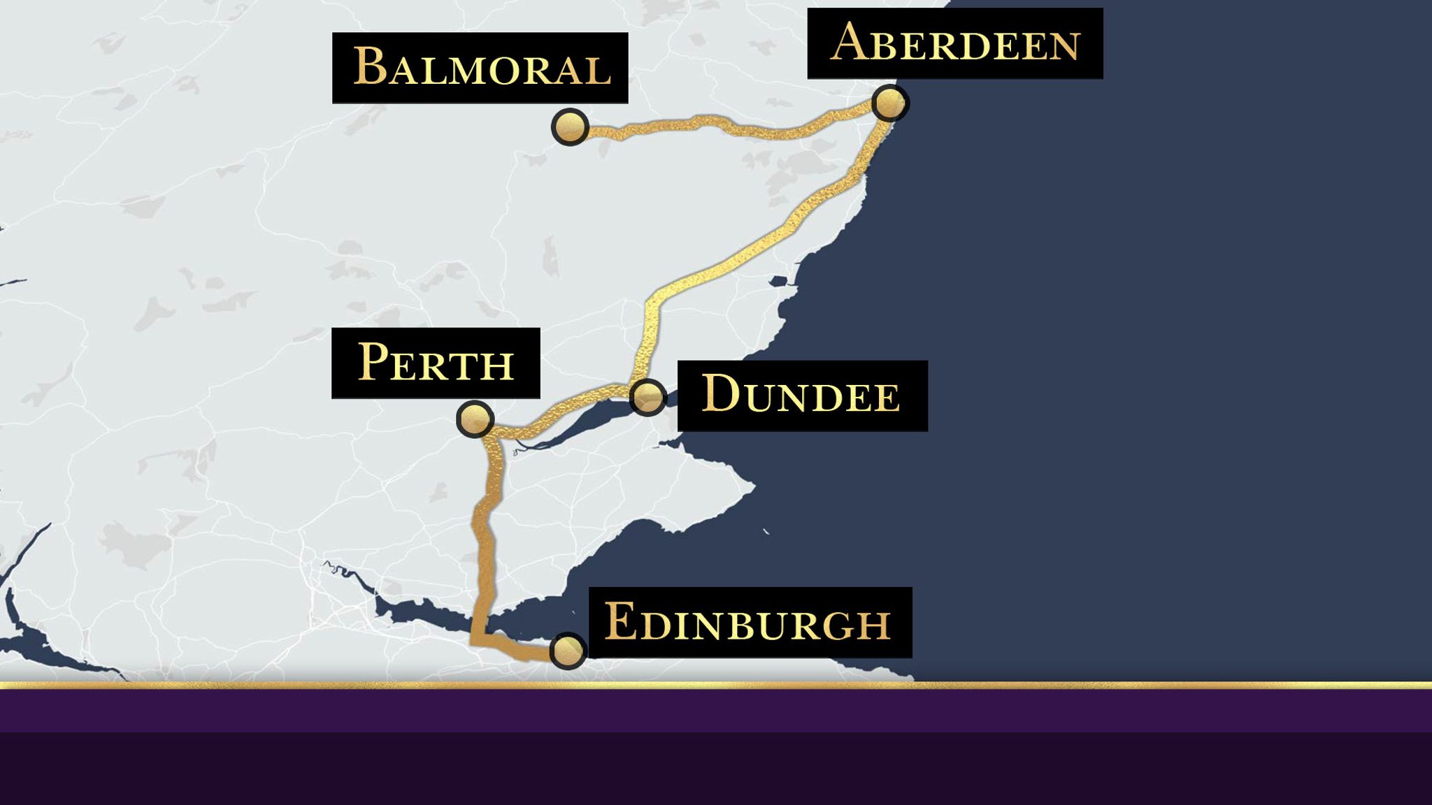 Queen's coffin arrives at royal residence in Edinburgh after 'emotional ...