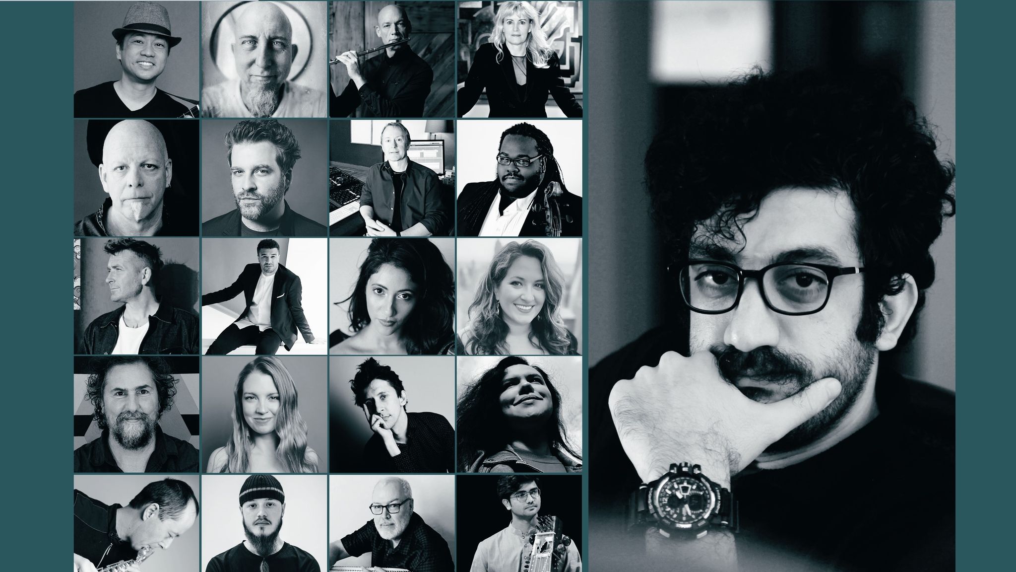 Grammy artists collaborate on 'secret basement album' by Iranian ...