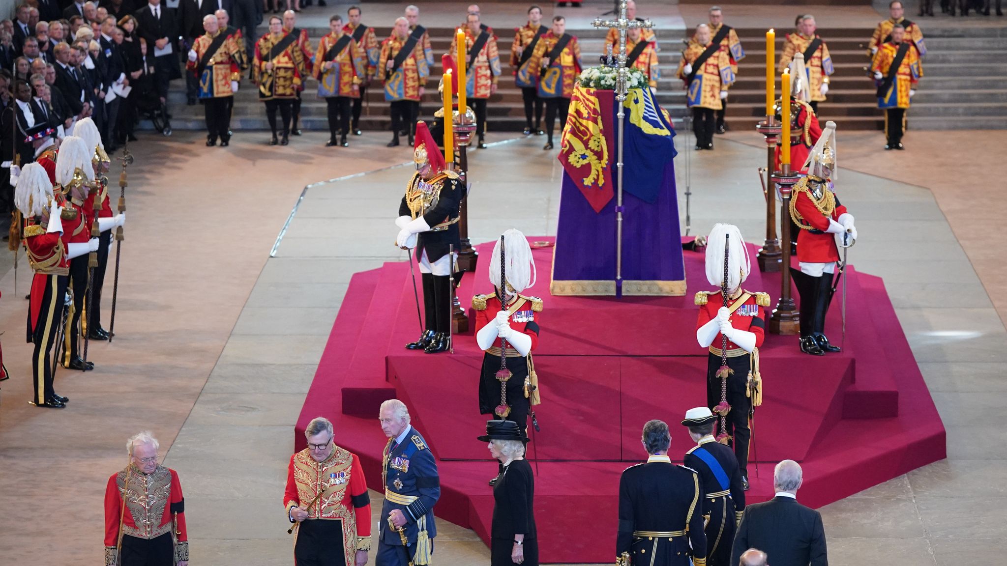 In pictures: Meghan joins Royal Family as Queen leaves Buckingham ...