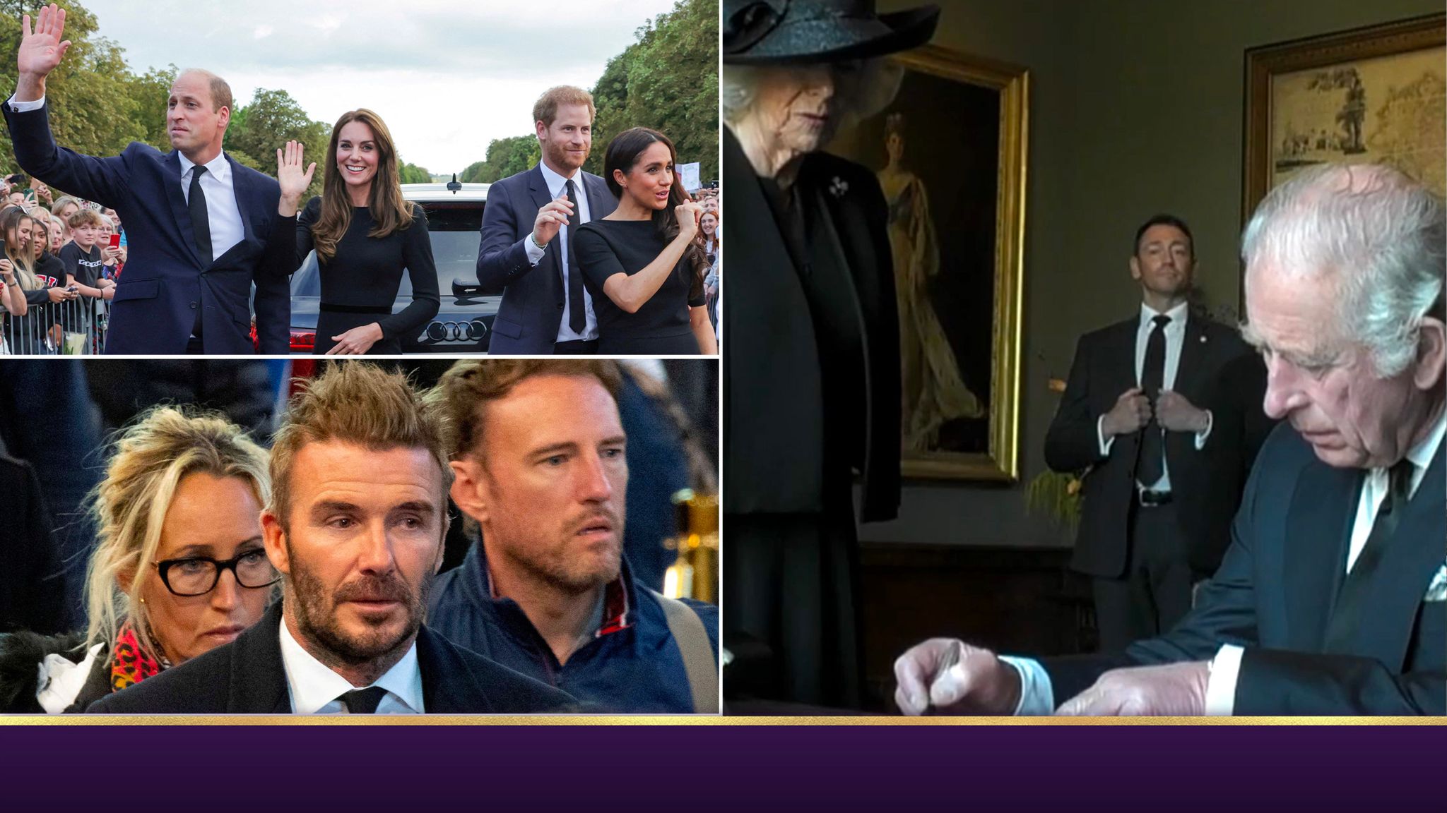 William and Harry unite, King Charles gets cross at leaky pen, Becks ...