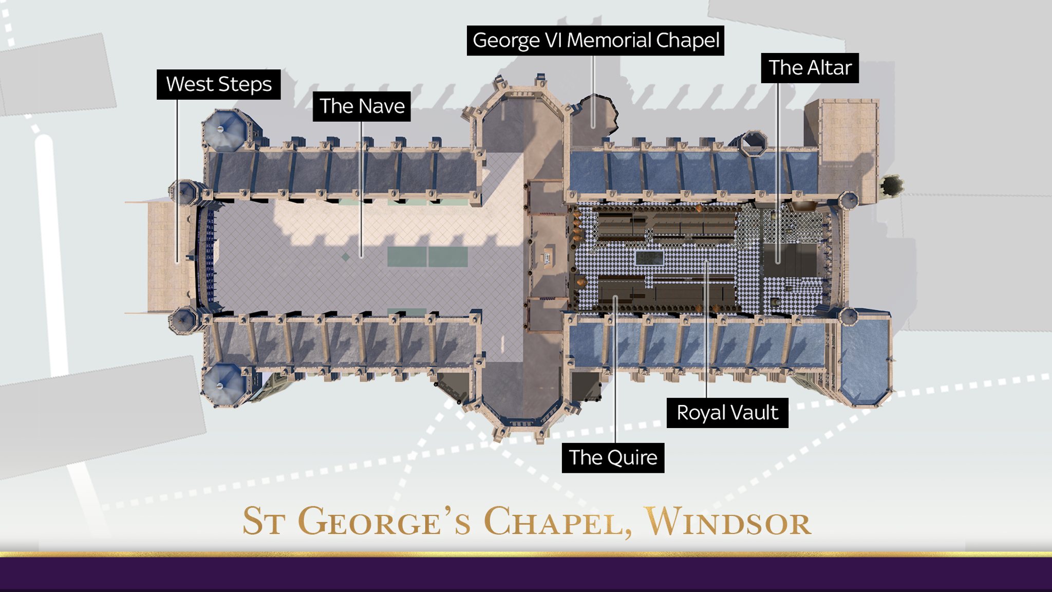 St George's Chapel, Windsor: Queen Elizabeth II's final resting place ...