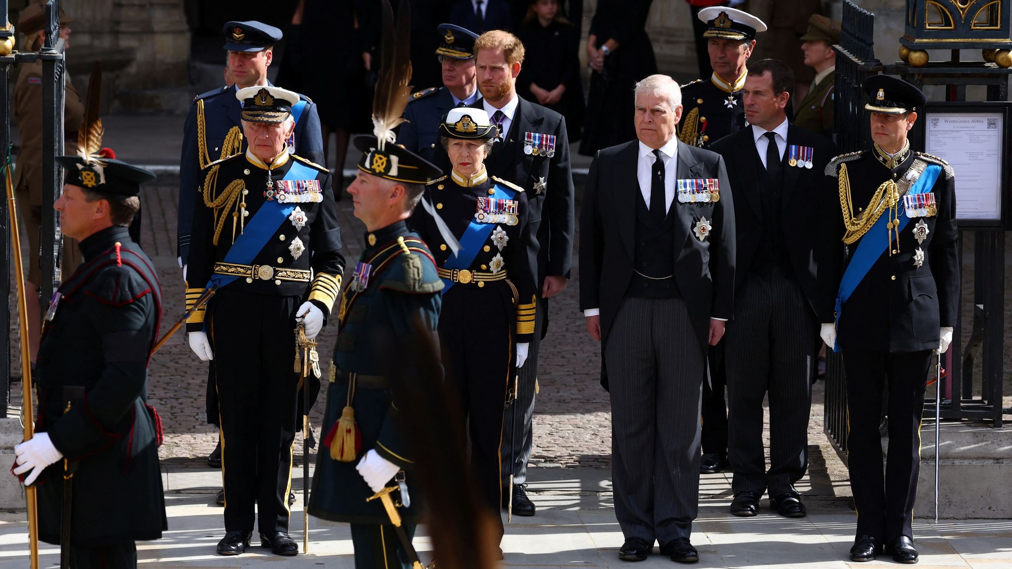 In pictures: Royals and foreign dignitaries together for Queen's ...