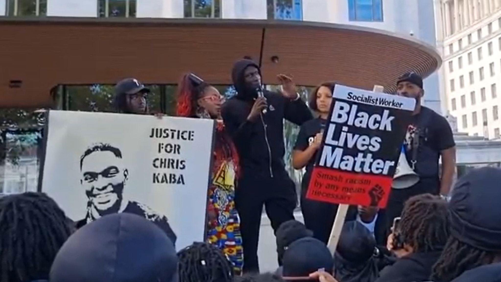 Stormzy joins protesters demanding justice for Chris Kaba | UK News ...