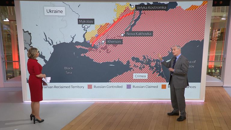 What is the endgame in Kherson? | News UK Video News | Sky News