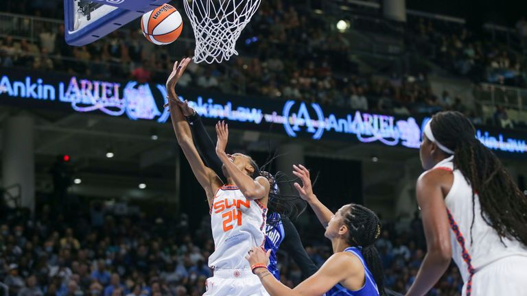 WNBA Playoffs: Connecticut Sun 72-63 Chicago Sky | Video | Watch TV ...