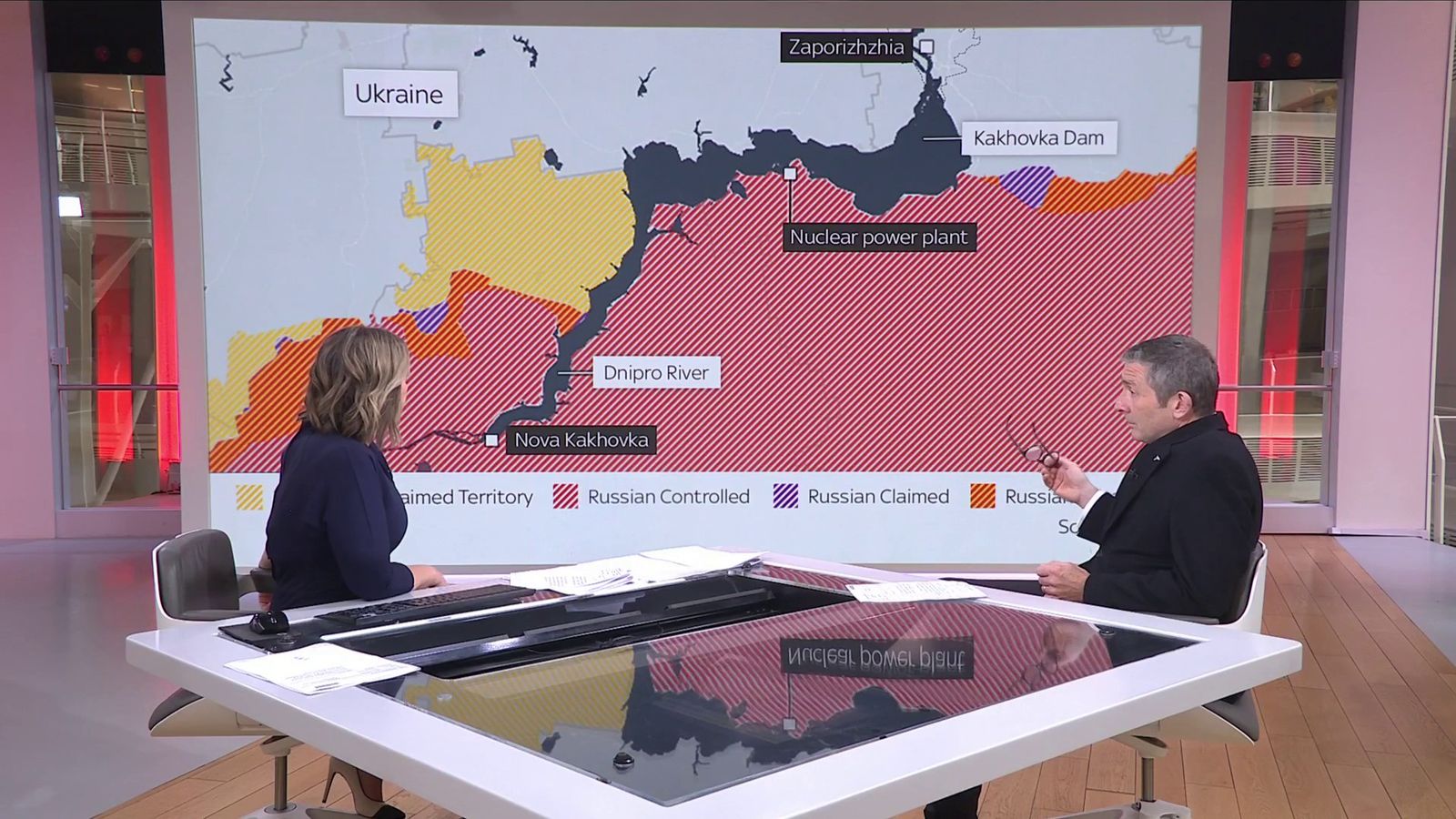 Ukraine says Putin plans to blow-up major dam | News UK Video News ...