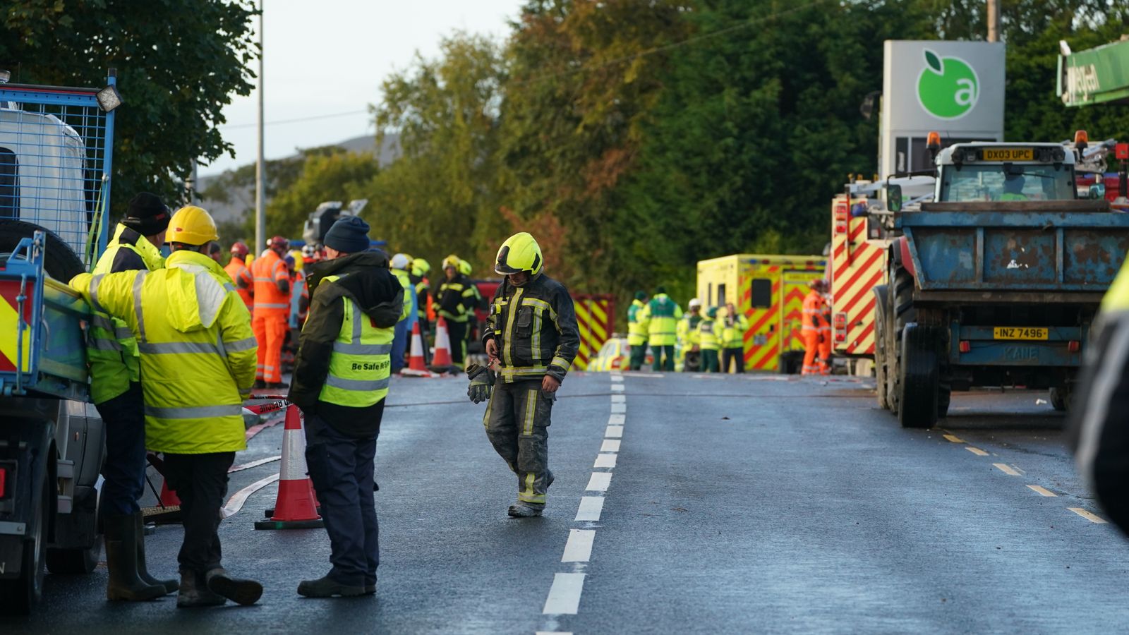 Donegal explosion: Seven dead in petrol station blast with number ...