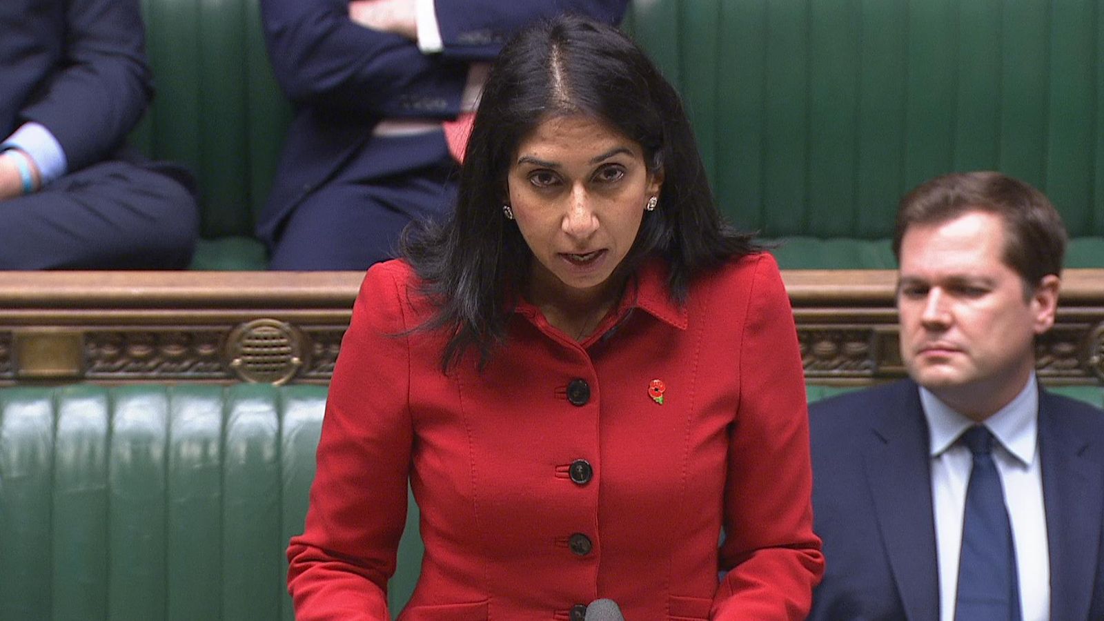 Migrant crisis an 'invasion', Suella Braverman says | UK News | Sky News