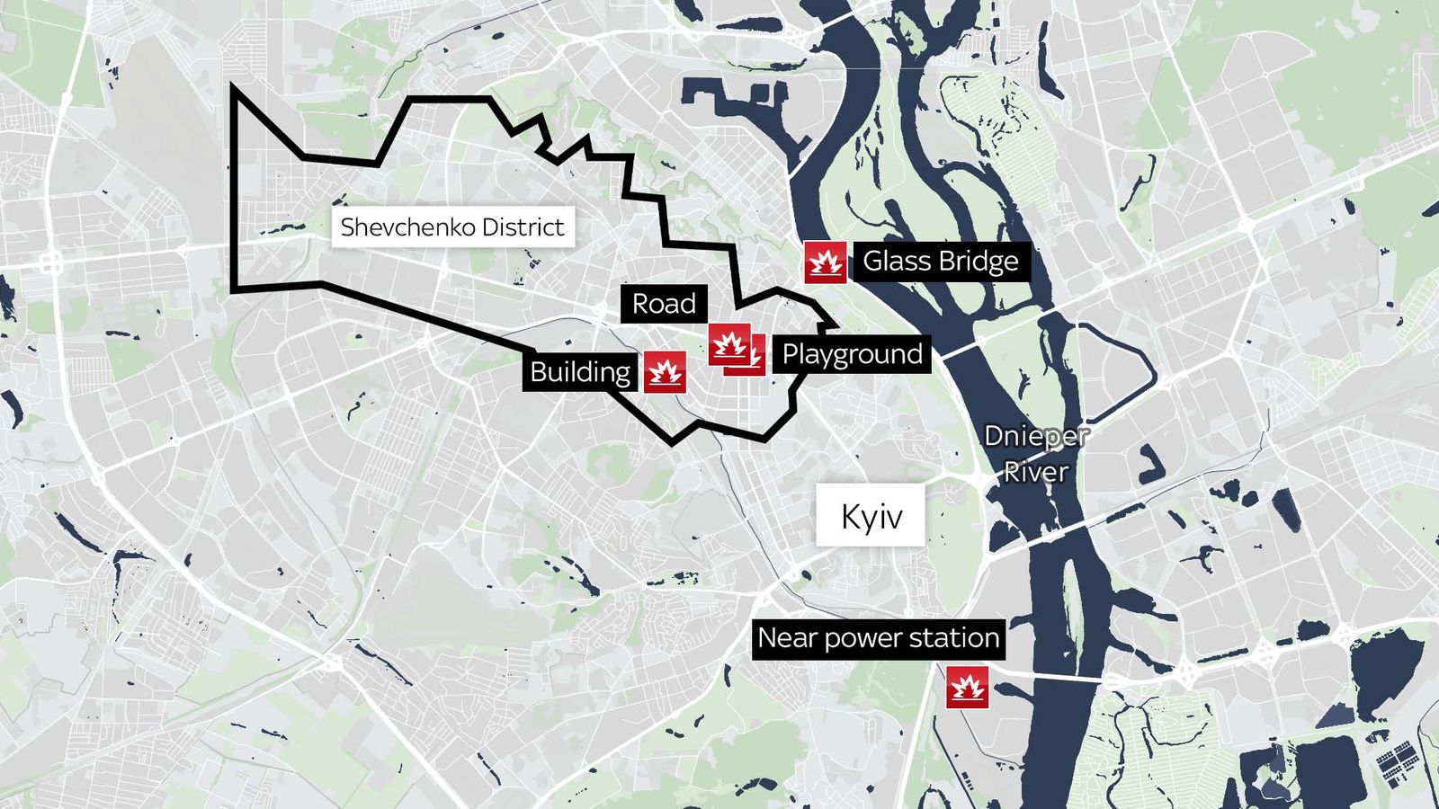 Ukraine war: Which cities have been attacked following Crimea bridge ...