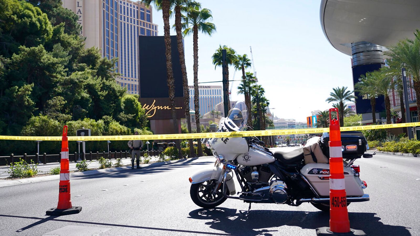 Las Vegas Strip: Two dead and six hurt in knife attack outside casino | US News | Sky News