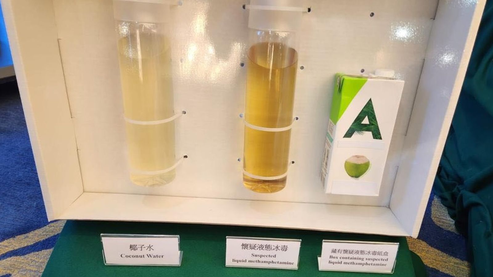 Record $1bn of liquid meth found hidden inside coconut water cartons in ...
