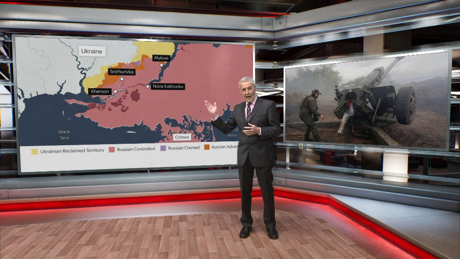 'Battle for Kherson now on' | World News | Sky News