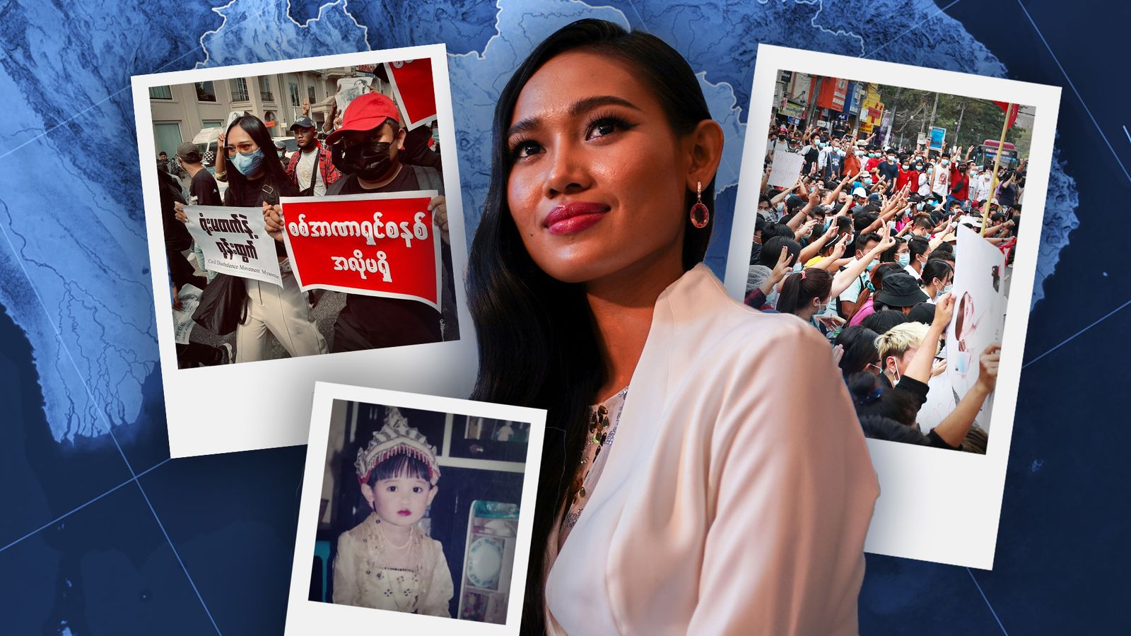How Myanmar's top beauty queen went from pageants to exile | World News ...