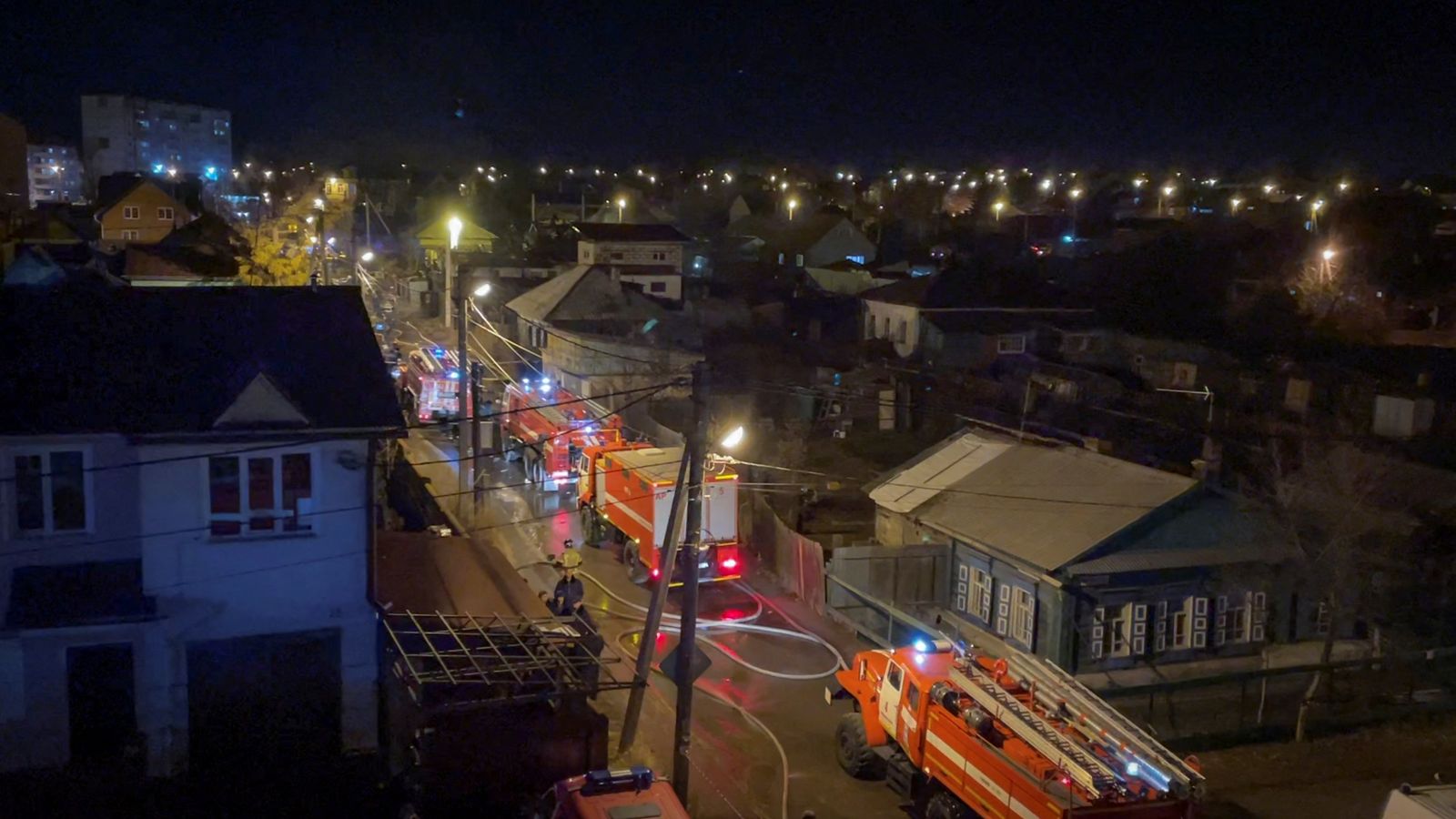 Second Russian fighter plane crashes into residential area in a week ...