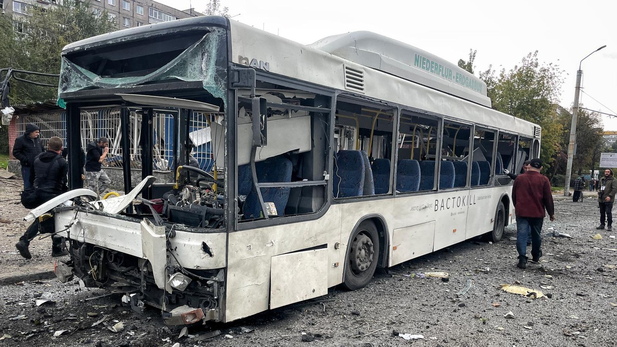 Ukraine war: Which cities have been attacked following Crimea bridge ...