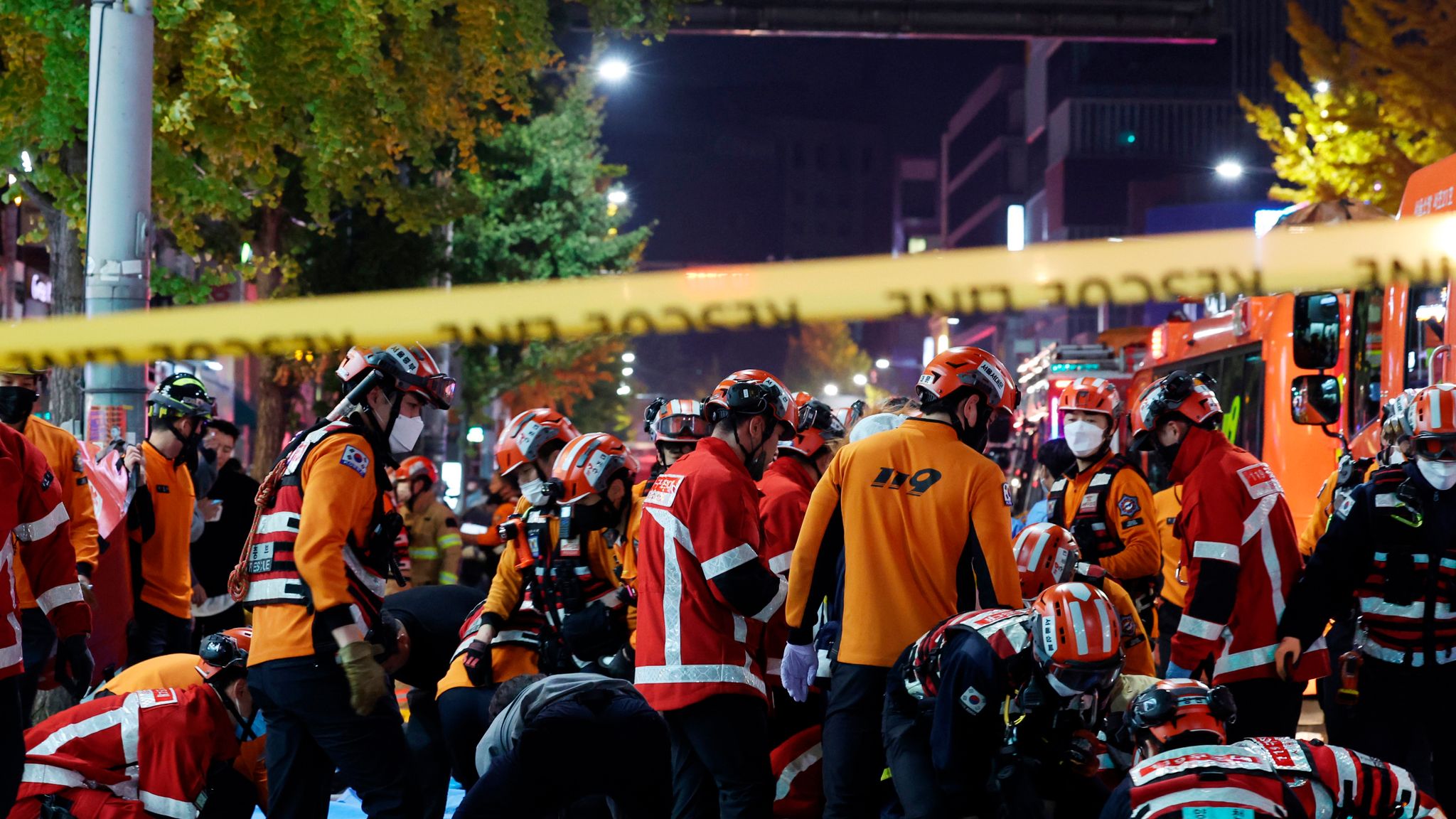 At least 146 dead after stampede during Halloween festivities in ...