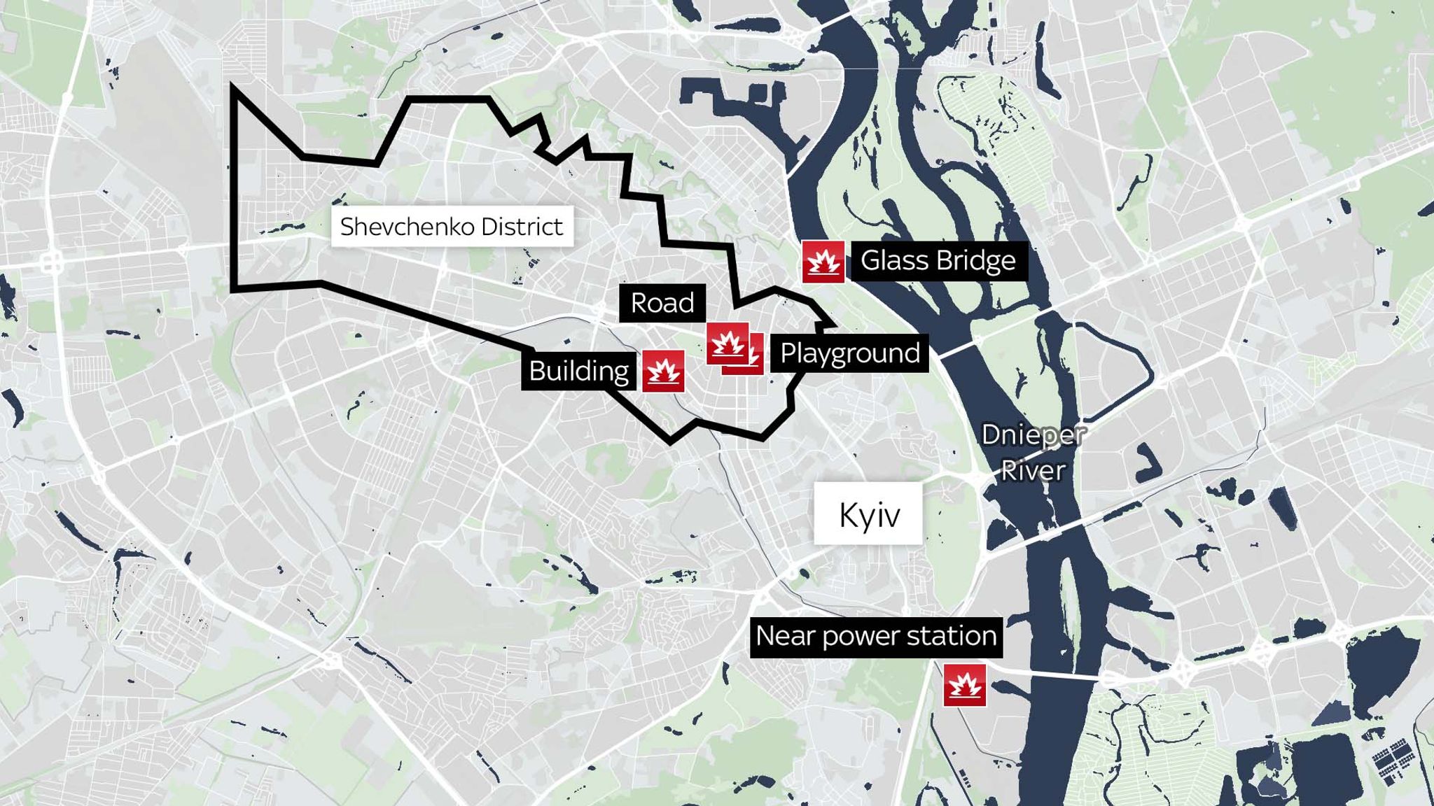 Ukraine war: Which cities have been attacked following Crimea bridge ...