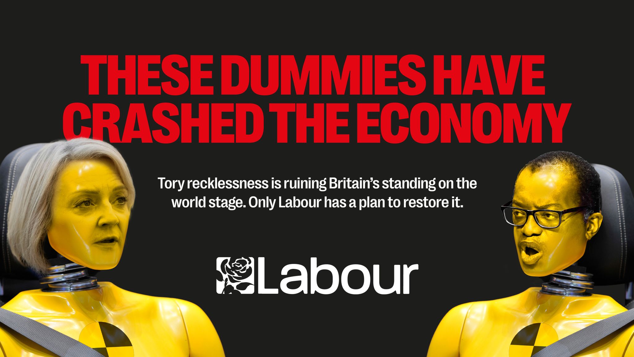 Labour launches attack on Conservatives with scathing adverts as party ...