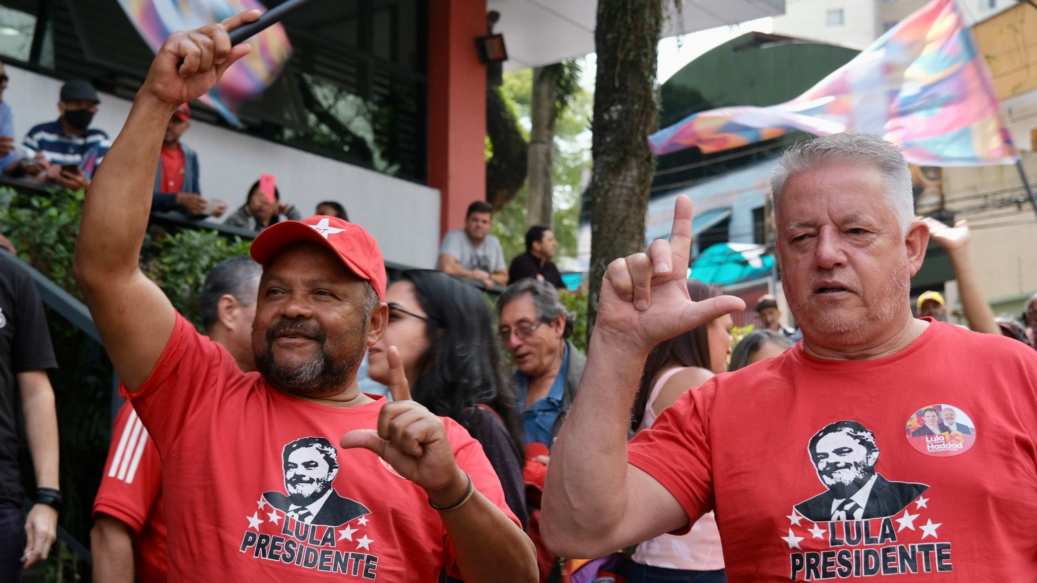 Confidence and exuberance at Lula da Silva rally in Brazil - 'We are in ...