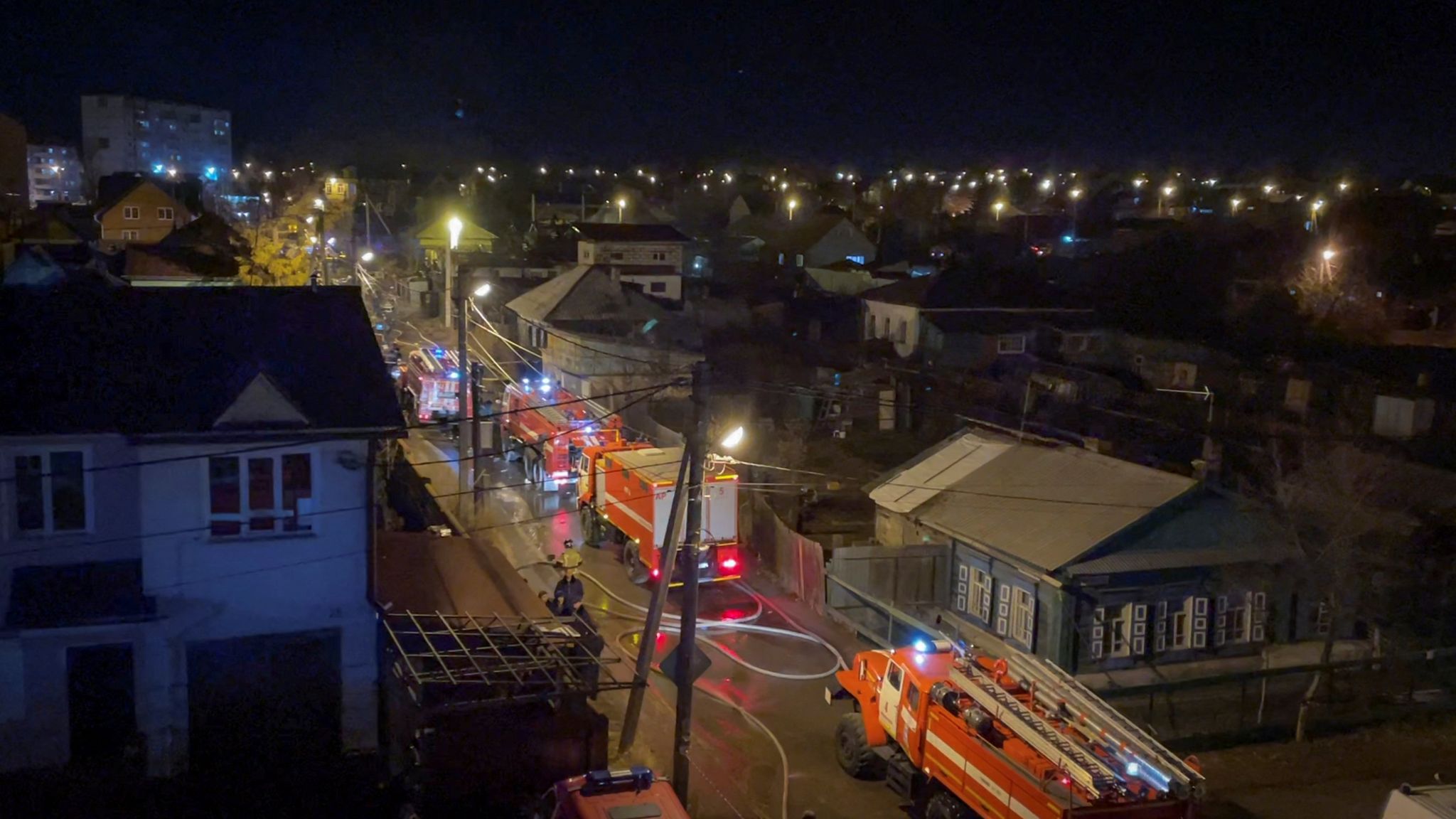 Second Russian Fighter Plane Crashes Into Residential Area In A Week
