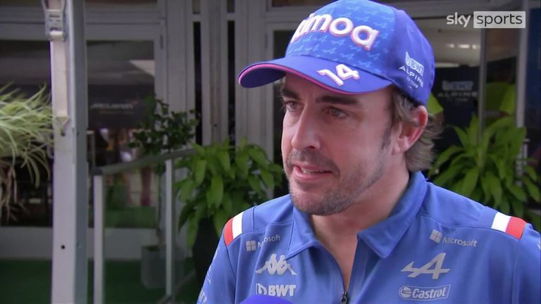 Fernando Alonso: Whoever crashes with Alpine has everything to lose ...