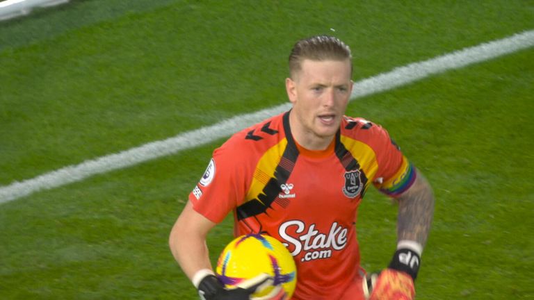 Pickford saves Willian effort | Video | Watch TV Show | Sky Sports