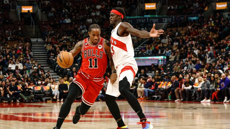 DeMar DeRozan's smooth scoop shot | Video | Watch TV Show | Sky Sports