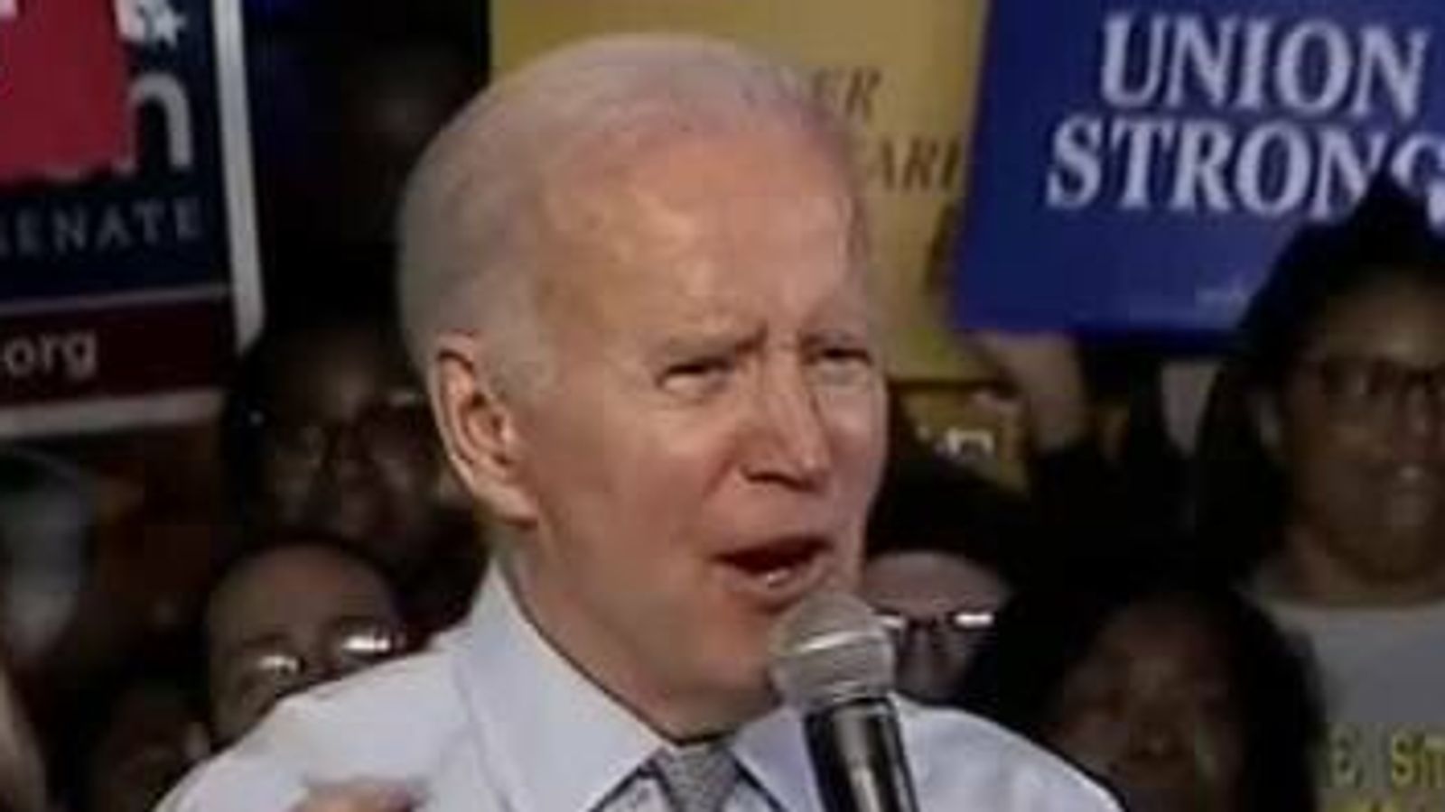 Joe Biden Delivers Defiant Message Ahead Of Midterm Elections Us News