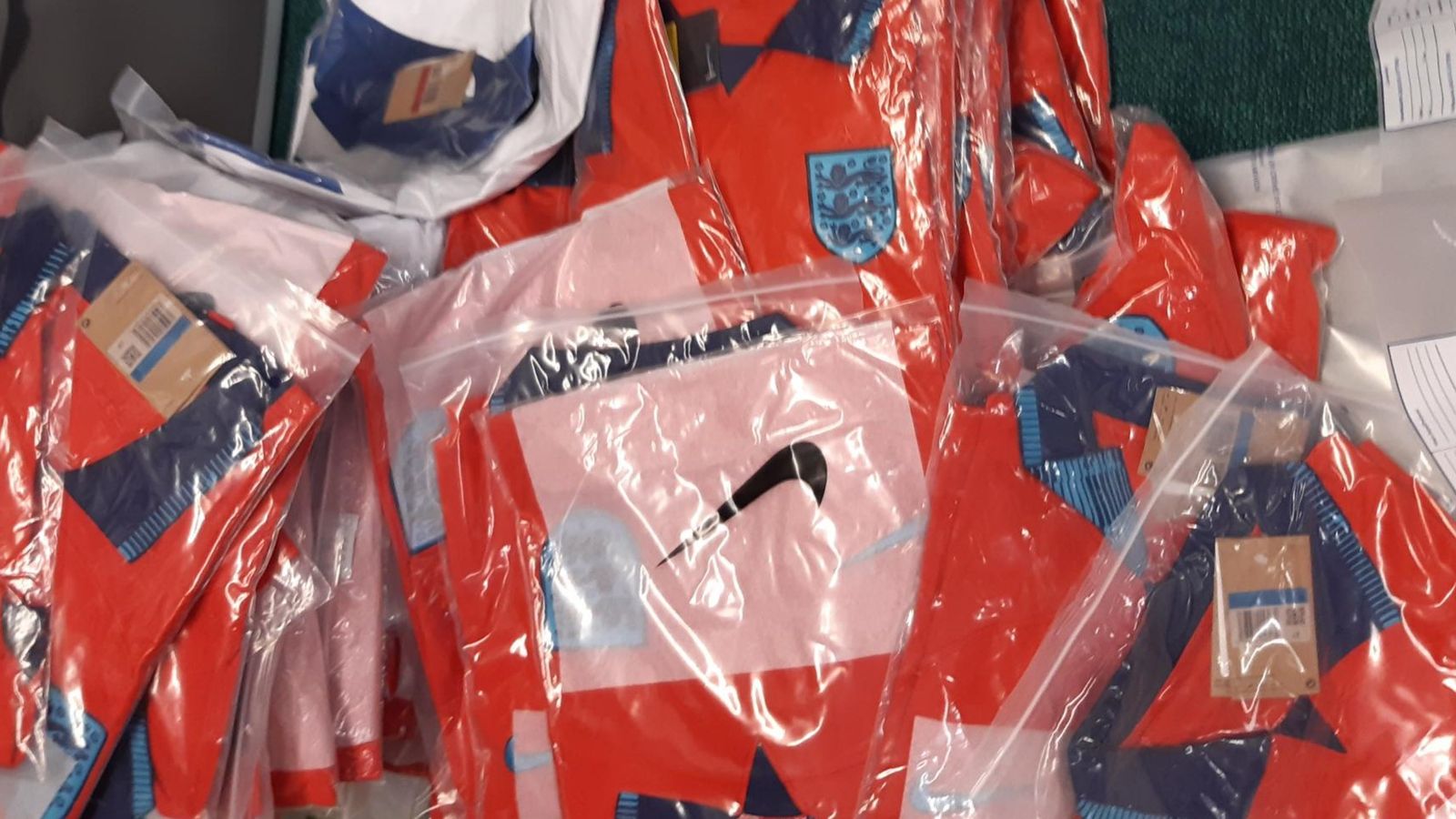 Fake World Cup shirts worth £500,000 seized in police raids | UK News ...