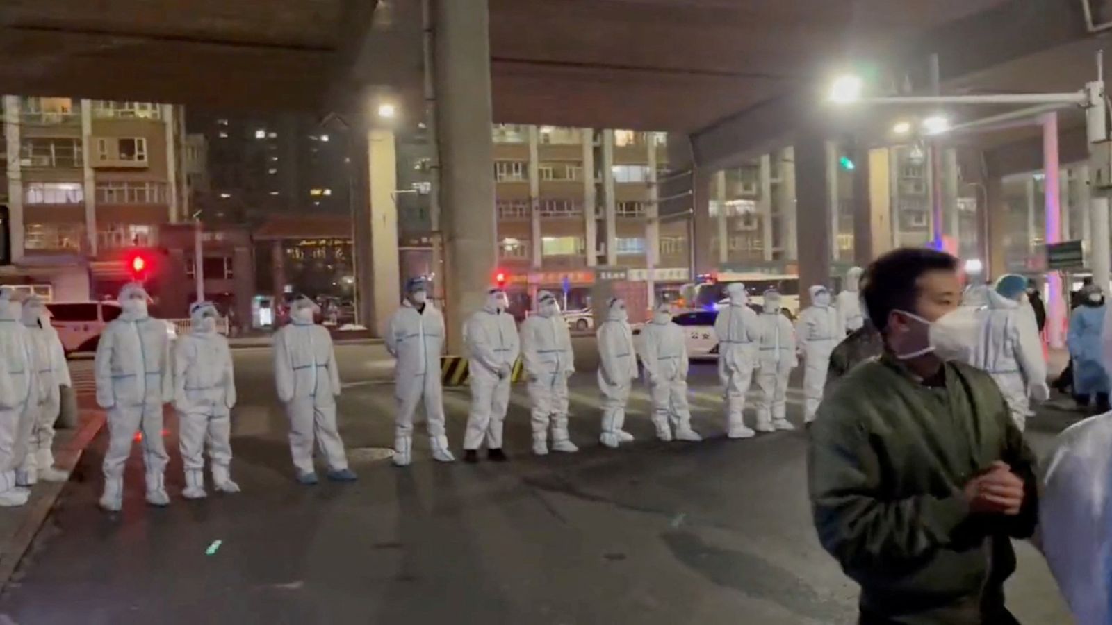 'End the lockdown': Protests in China after 10 killed in apartment ...