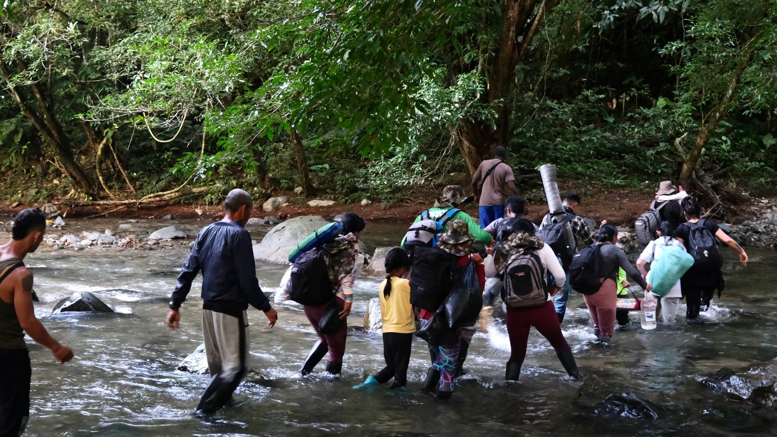 The Darien Gap: The deadly jungle trek where families risk their lives ...