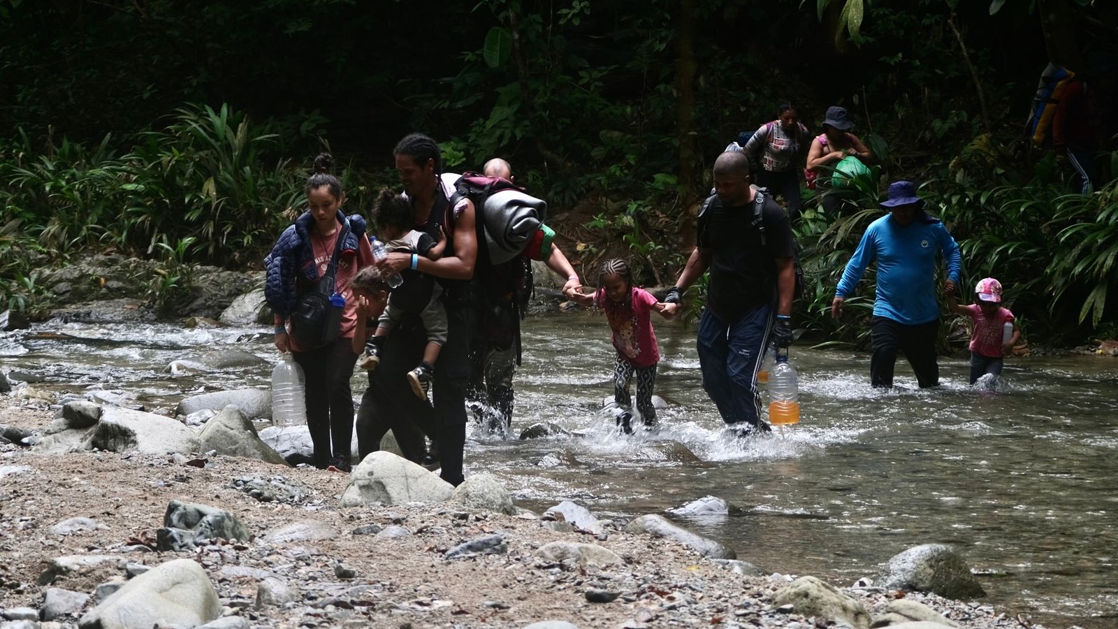 The Darien Gap: The deadly jungle trek where families risk their lives ...