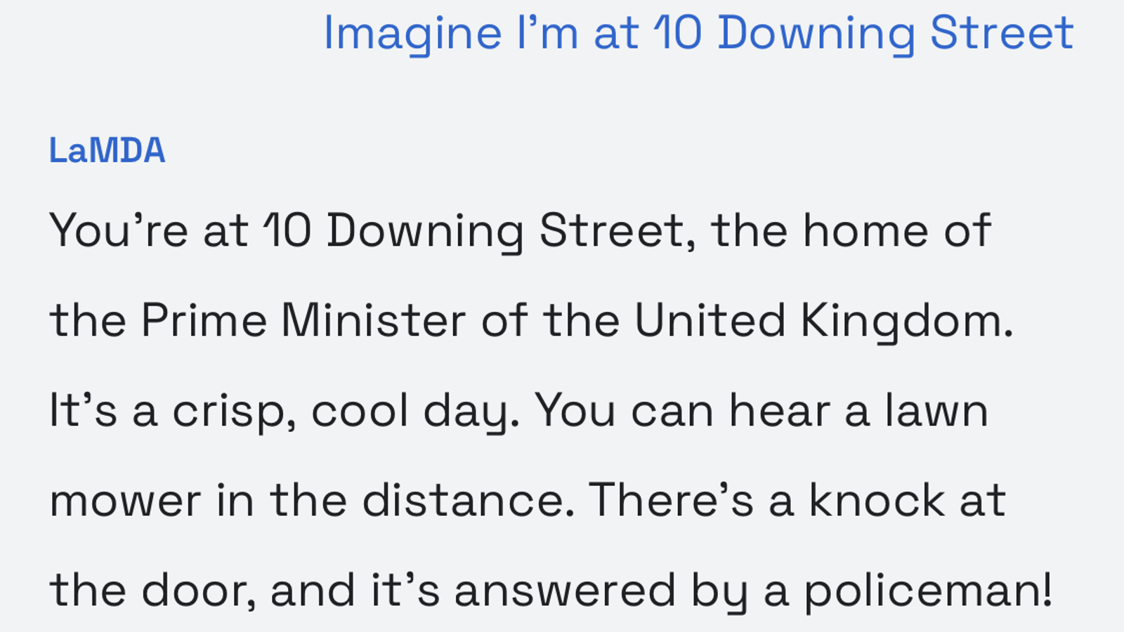 Google is testing a new AI chatbot - we put it through its paces ...