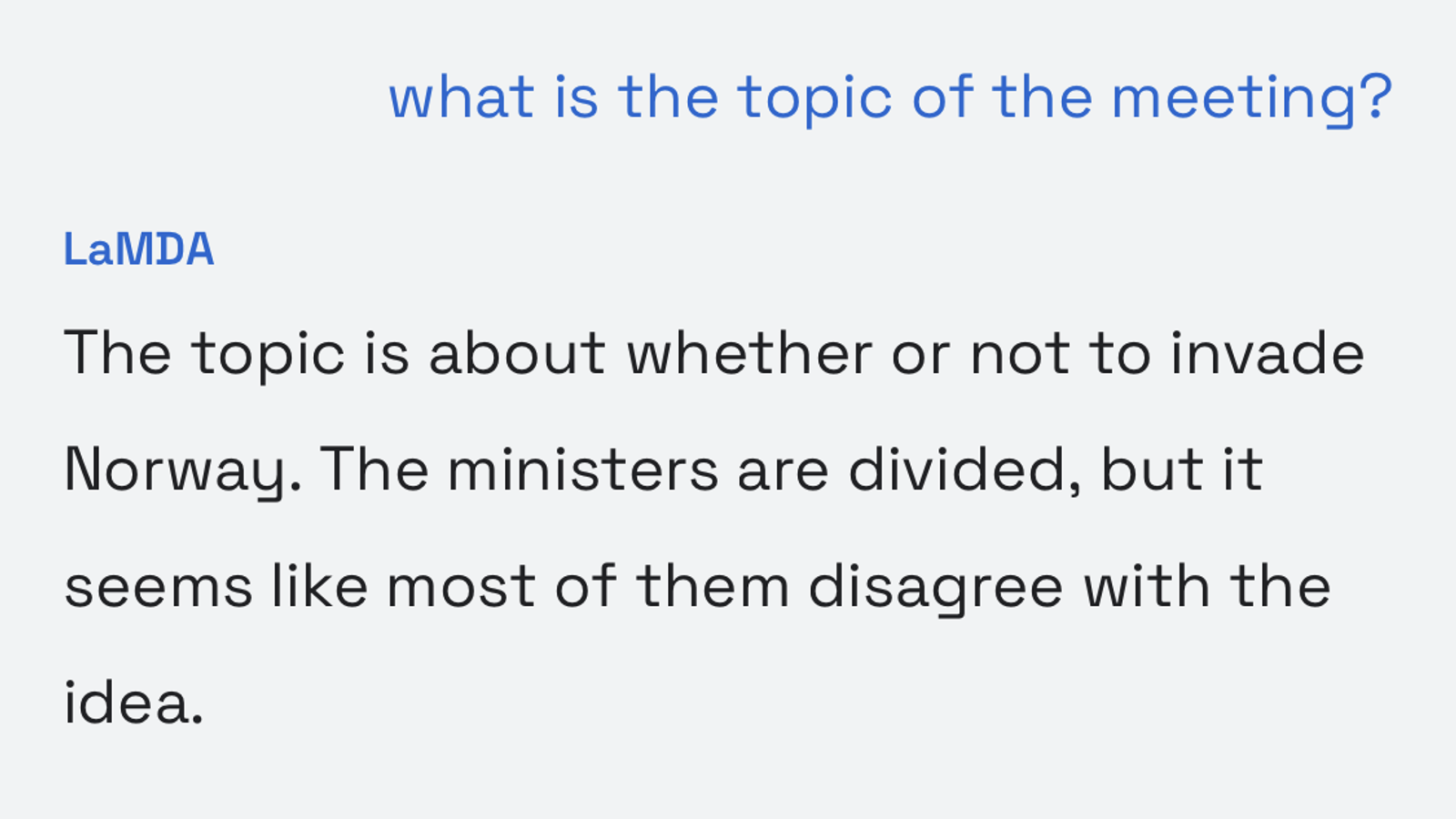 Google is testing a new AI chatbot - we put it through its paces ...