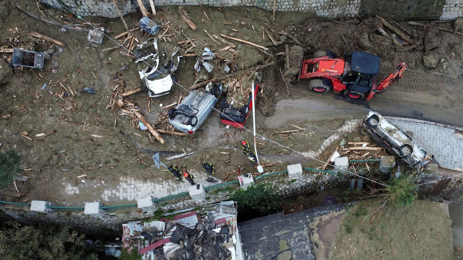 Ischia landslide: Body of young girl pulled from mud as rescue effort ...